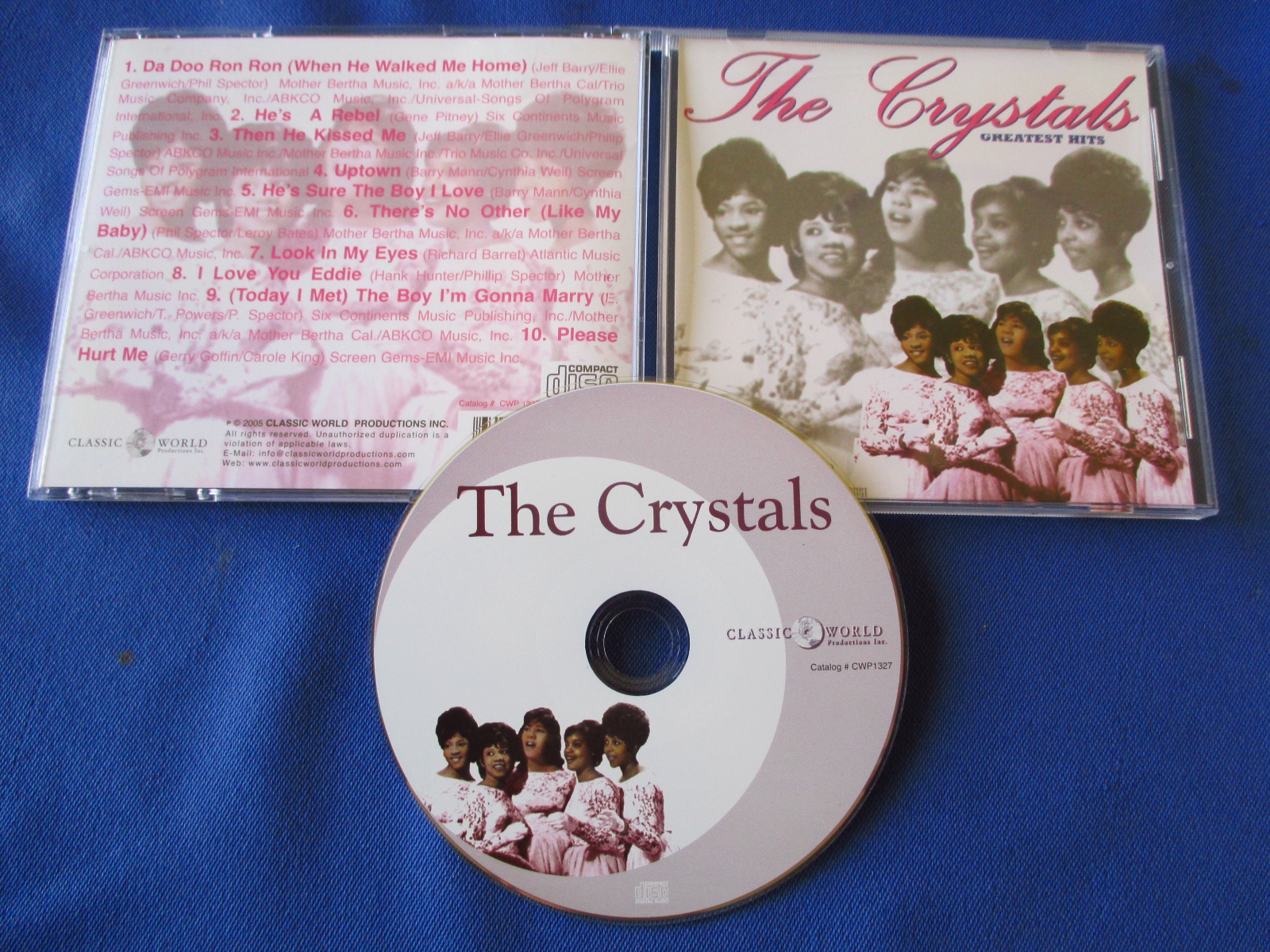 The Crystals - Greatest Hits - Vintage-Analog-Digital Media