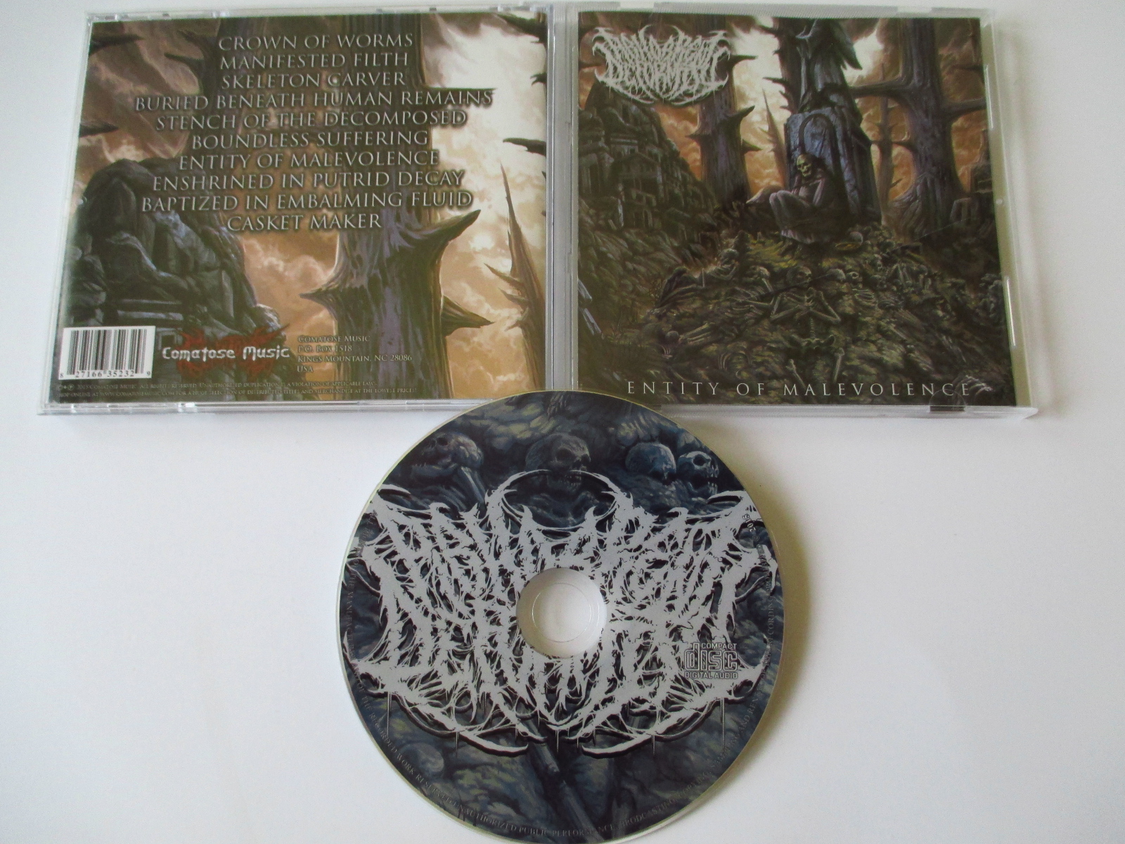 Abhorrent Deformity – Entity Of Malevolence - Vintage-Analog-Digital Media