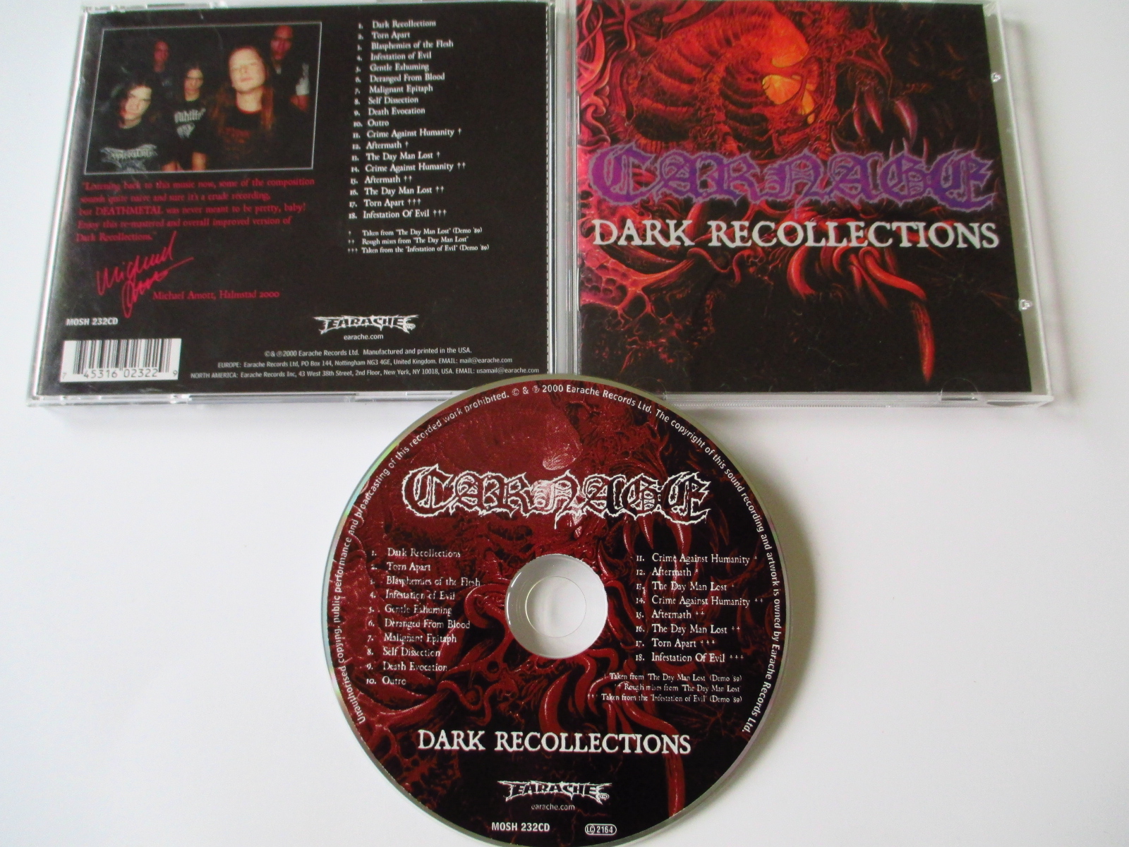 Carnage – Dark Recollections - Vintage-Analog-Digital Media