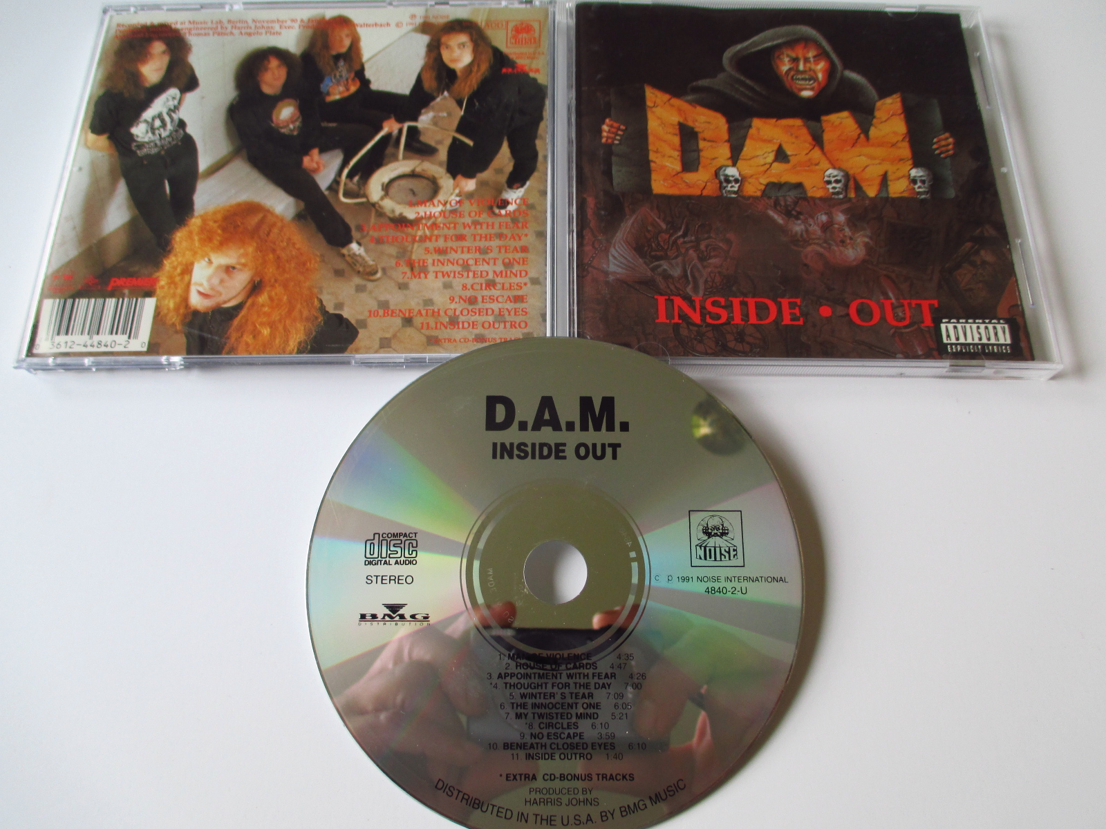 D.A.M. – Inside • Out - Vintage-Analog-Digital Media