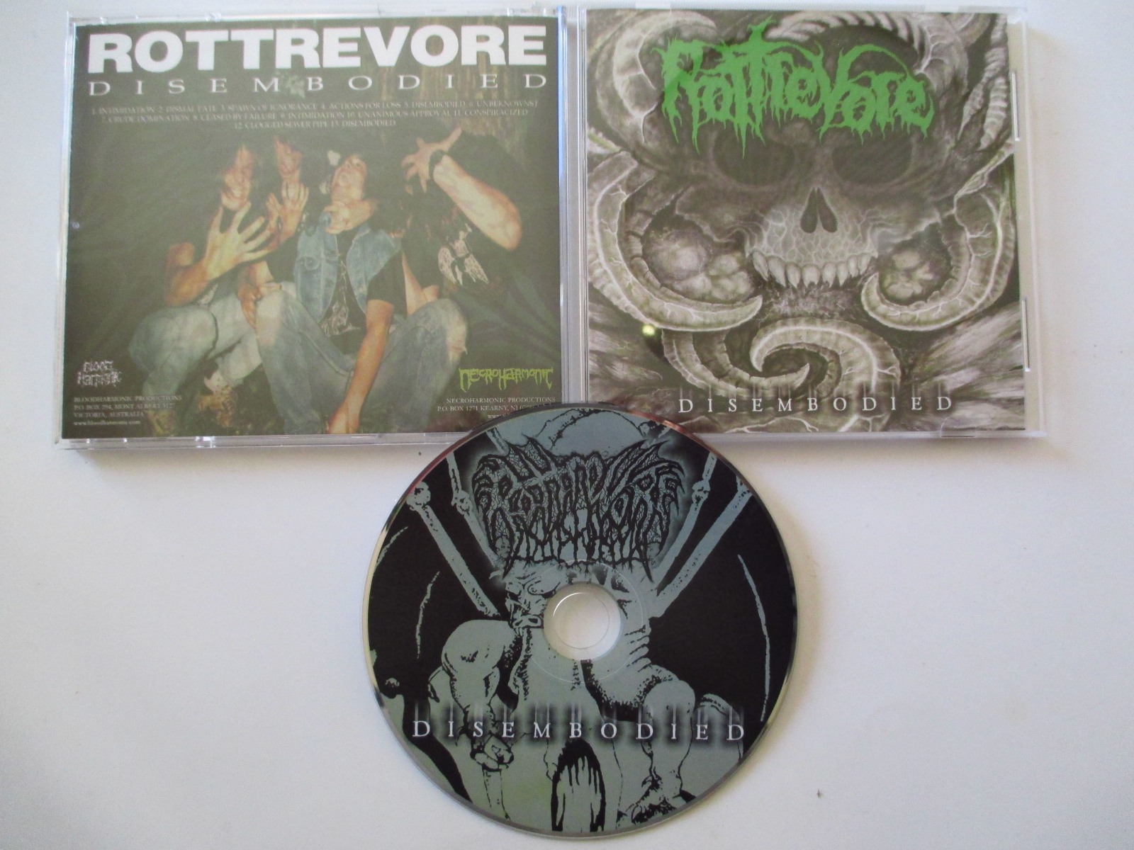 Rottrevore – Disembodied - Vintage-Analog-Digital Media