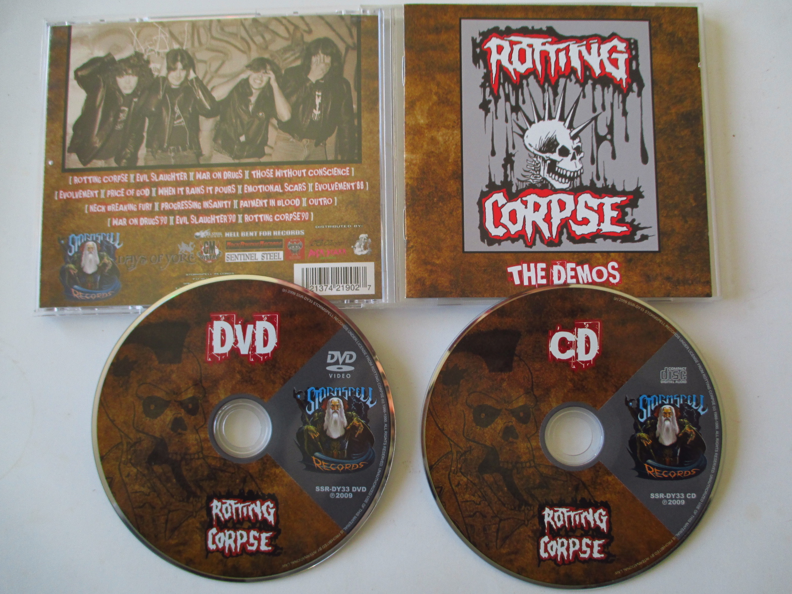 Rotting Corpse – The Demos - Vintage-Analog-Digital Media