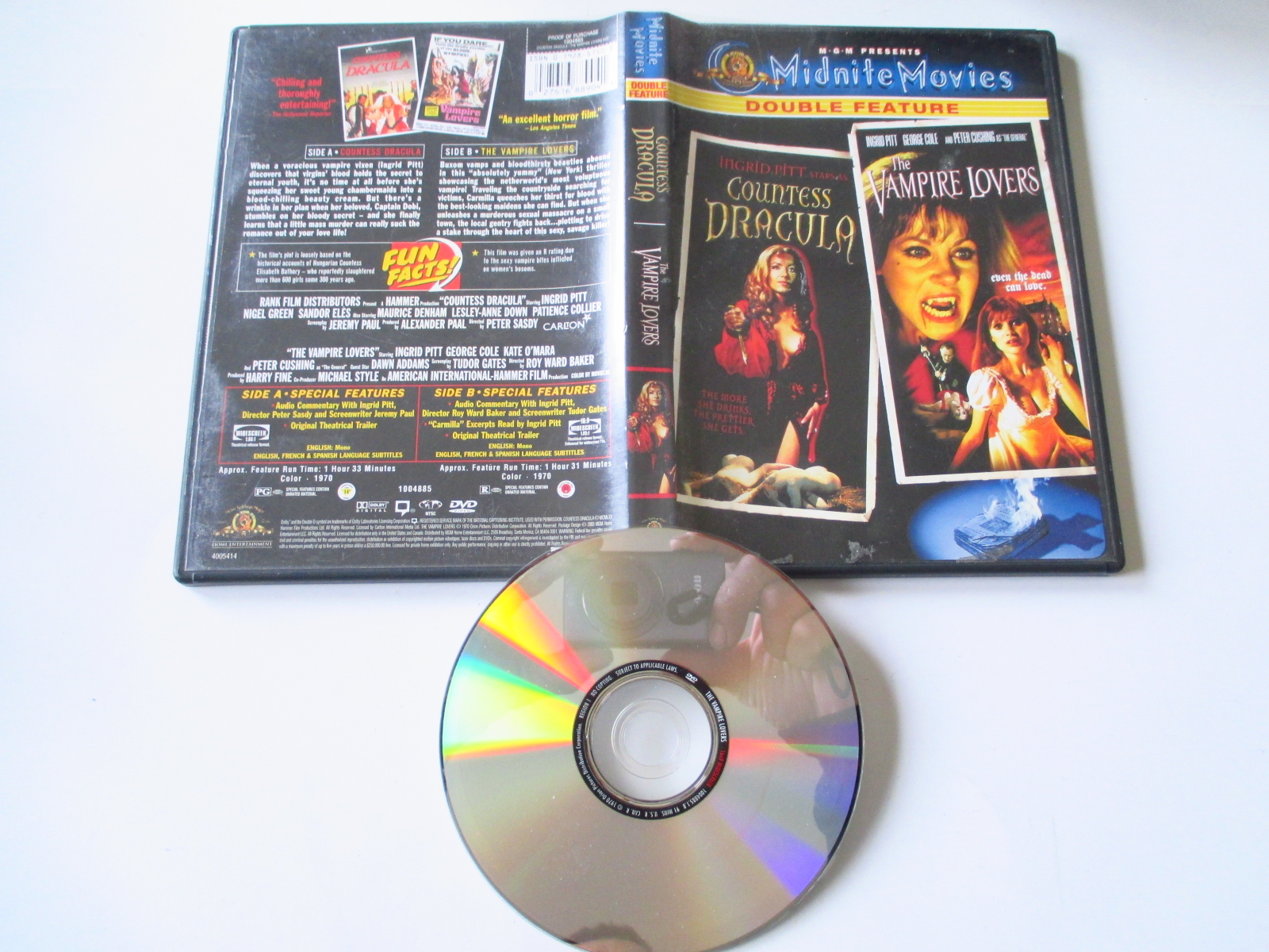 Countess Dracula / The Vampire Lovers - Vintage-Analog-Digital Media